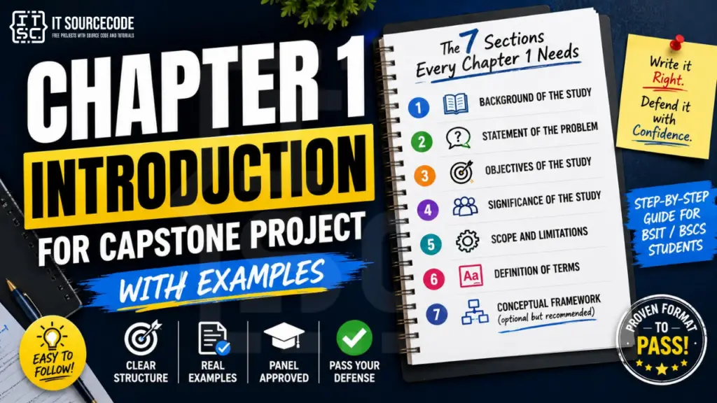 How to Write Chapter 1 (Introduction) for Capstone Project 2026